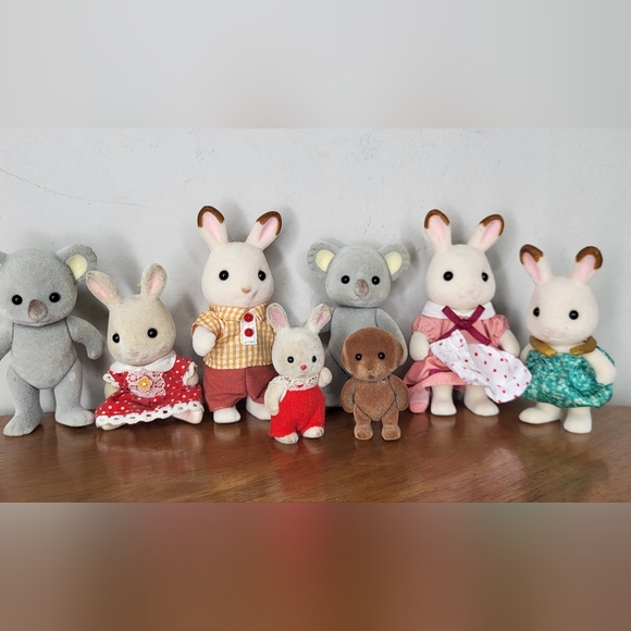 calico critters | Toys | Calico Critters Sylvanian Families Lot Of 8 ...